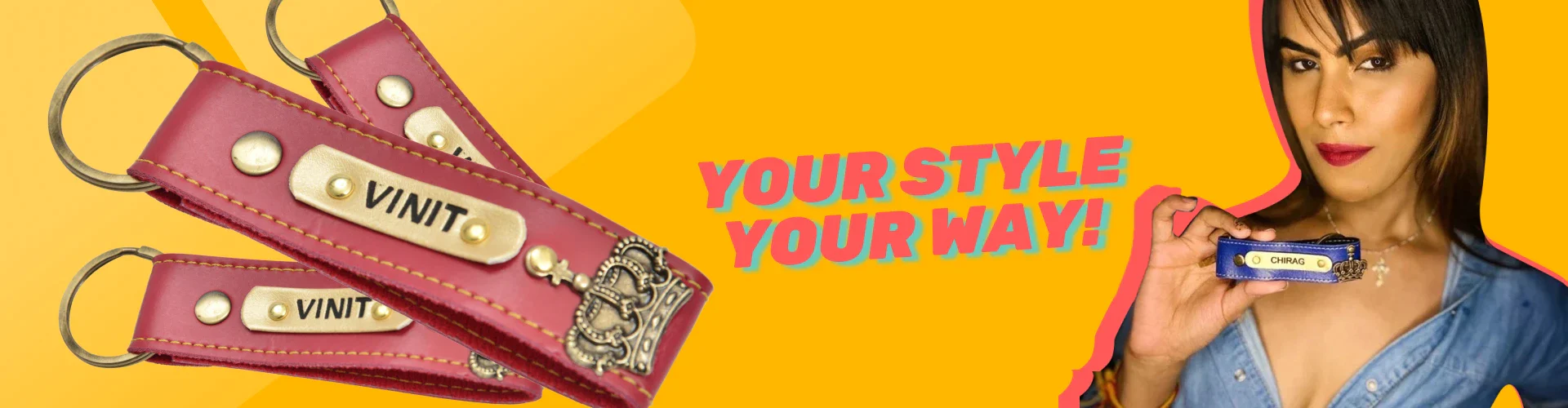 Unlock Your Style: Keyring for Every Personality I Leather Keychain ...