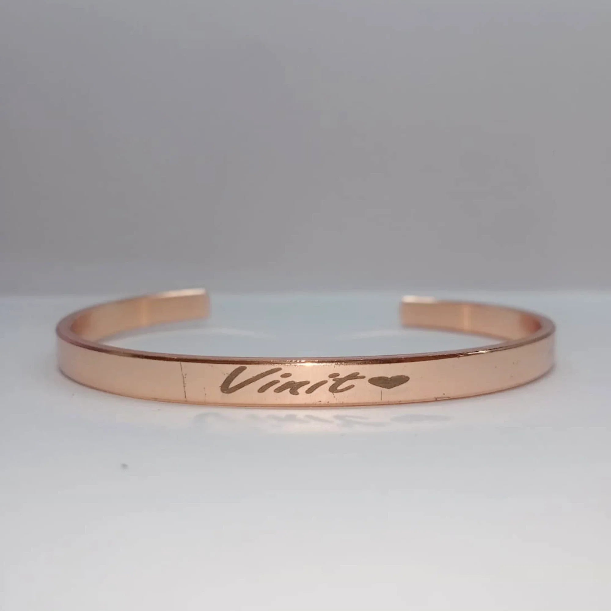 Customized Hand Bracelet Kada - Rose Gold | Your Gift Studio