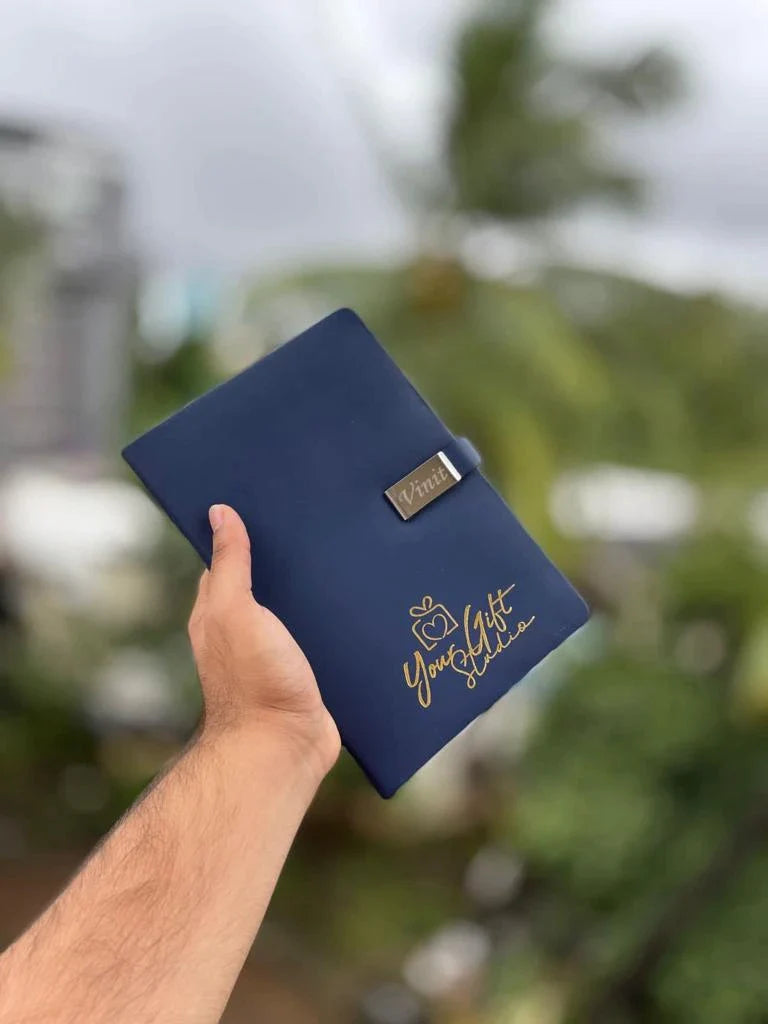 Personalised Magnetic Diary with Name and Charm | Your Gift Studio