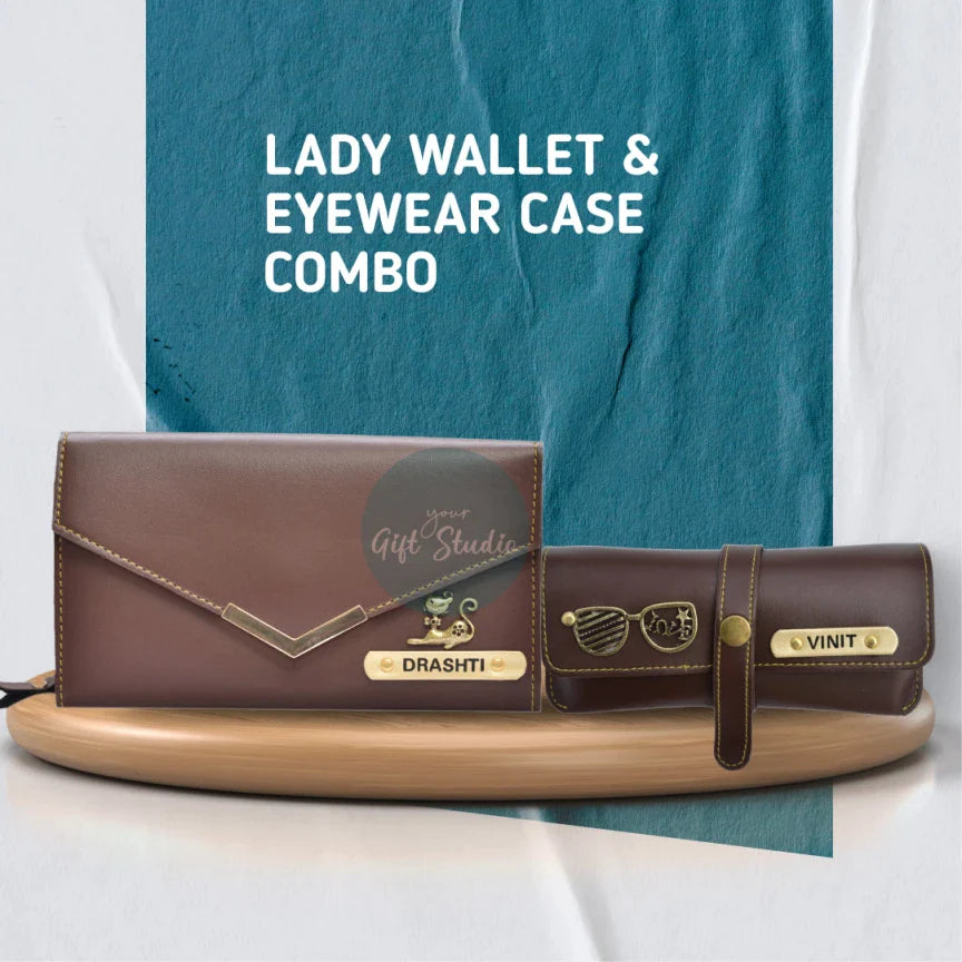Personalized Women Gift Combo 5.0 - Brown | Your Gift Studio