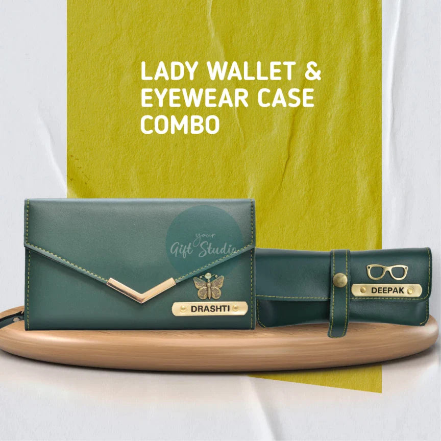Personalized Women Gift Combo 5.0 - Green | Your Gift Studio